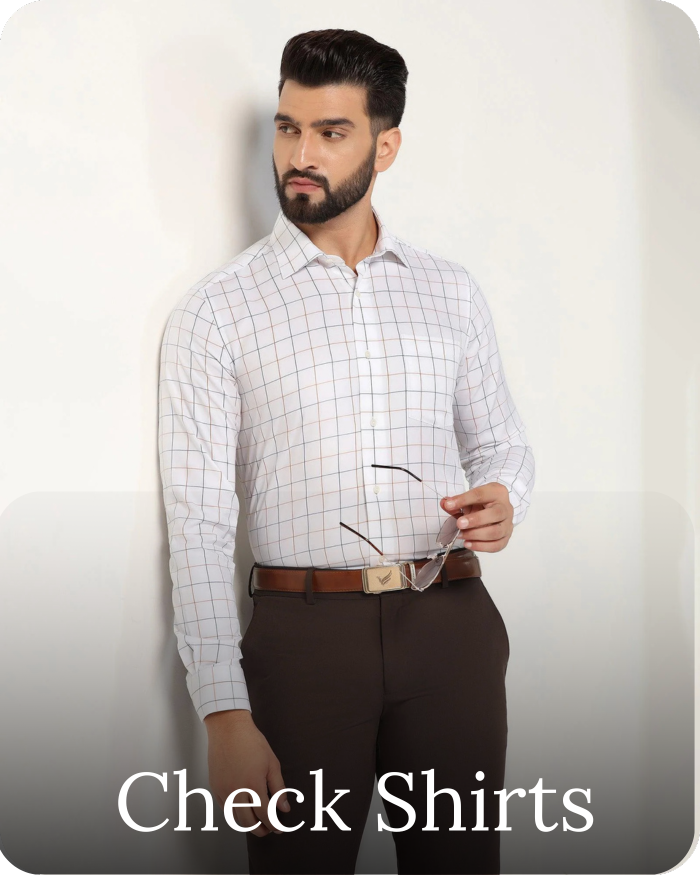 Check & Lining Shirts – Formals Looks