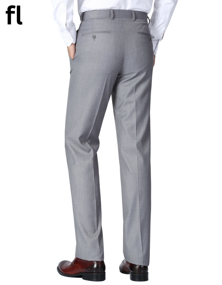 Men's Formal Light Grey Premium Pant Suiting Stuff Export Quality ...